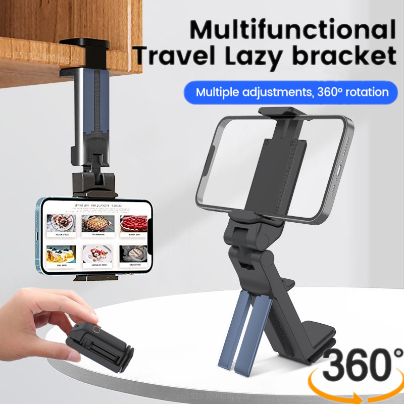 Multifunctional Phone Holder 360 Degree Rotate Travel Lazy Bracket ...