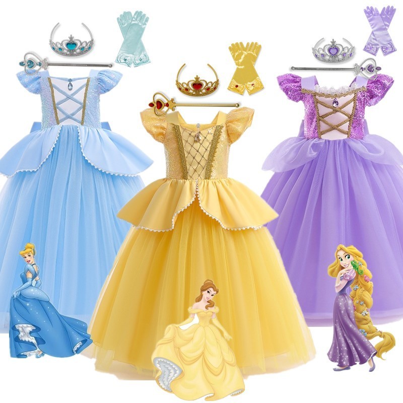 Princess Costume Cinderella Charm Girls Princess Le Pei Costume For ...