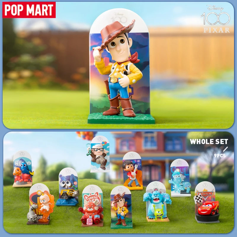 POP MART Disney 100th Anniversary Pixar Series Mystery Box POPMART ...