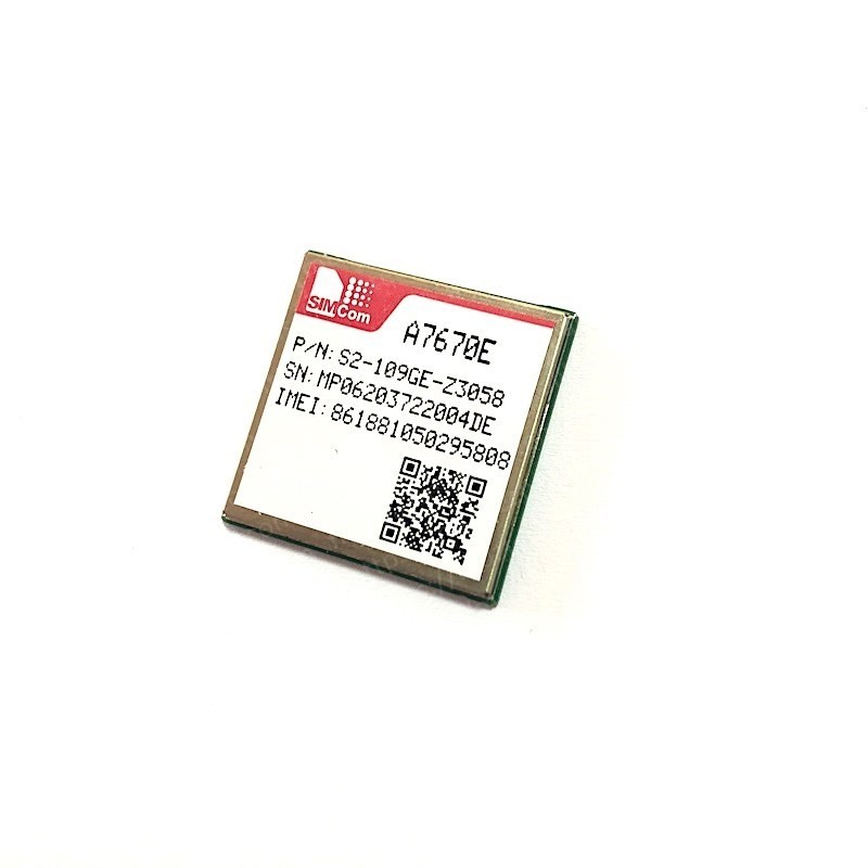 LTE Cat 1 Module A7670E SIMCOM Multi-Band LTE-FDD/LTE-TDD/GSM/GPRS/EDGE ...