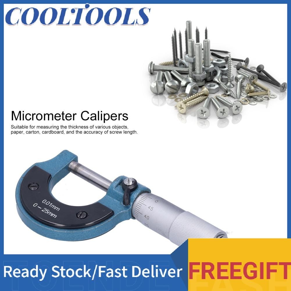 Cooltools Digital Electronic Display Micrometer 025MM Guage Cardboard ...