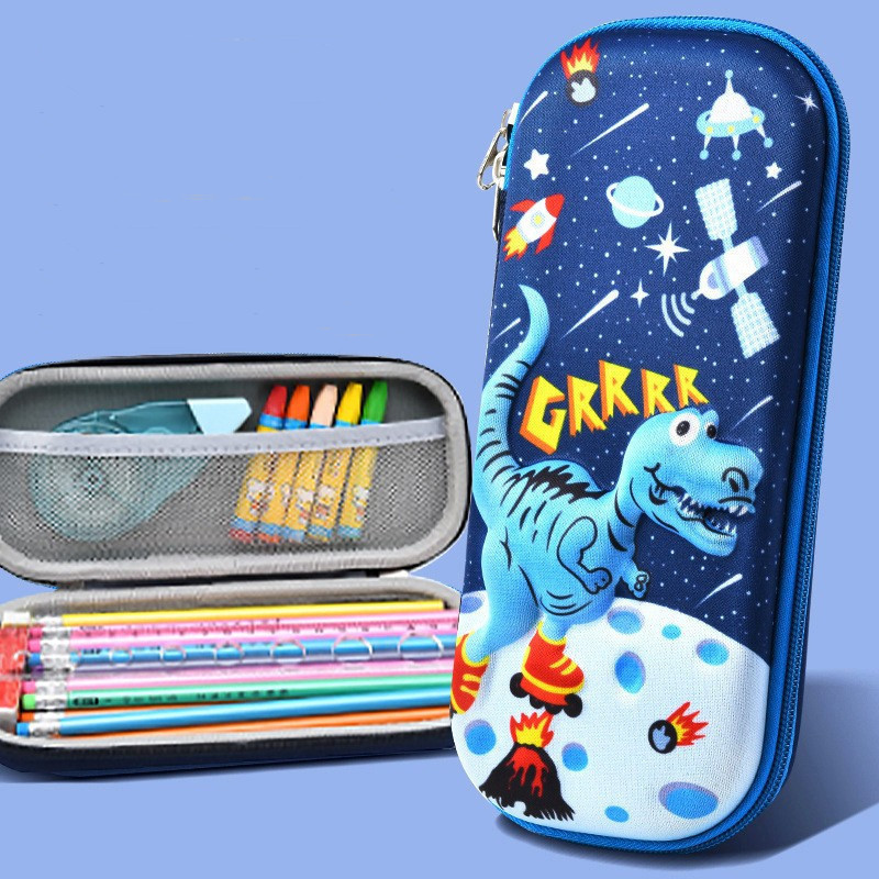 Cute Cartoon Pencil Case for Kids Girls & Boys Pencil Organizer Box for ...