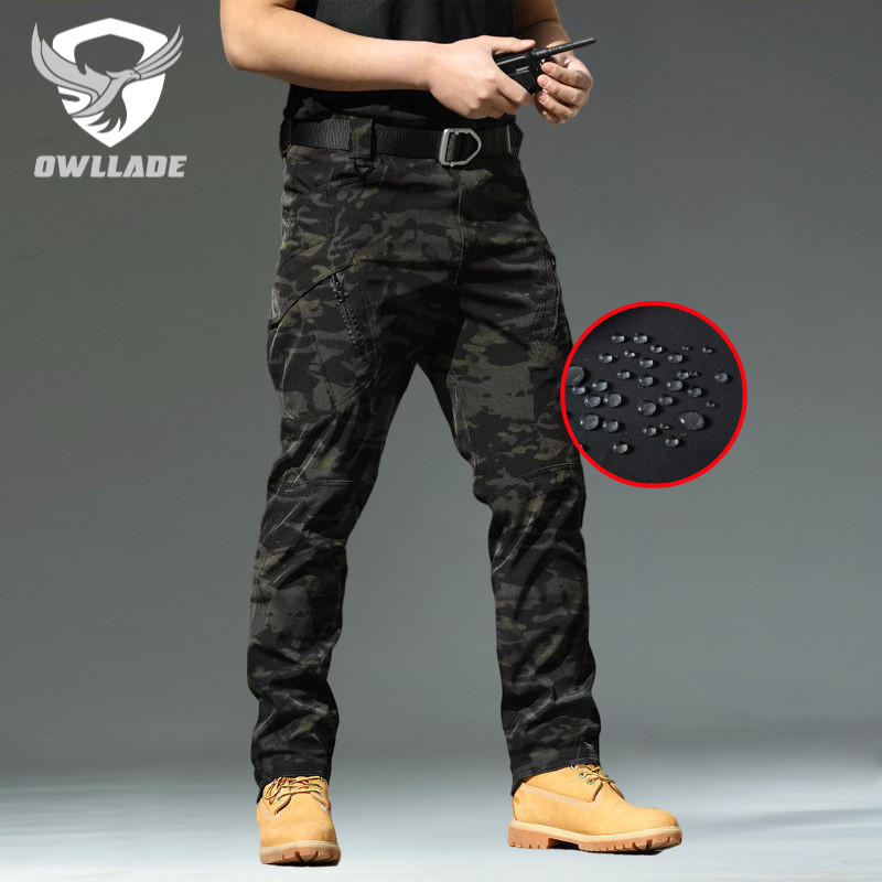 OWLLADE Tactical Cargo Pants for Men IX9Stretch In Night A01 2T | Shopee Philippines