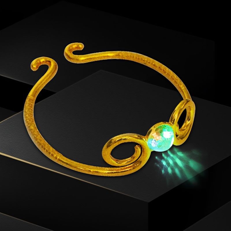 Monkey King Head Crown Influencer Luminous Golden Children Luminous ...