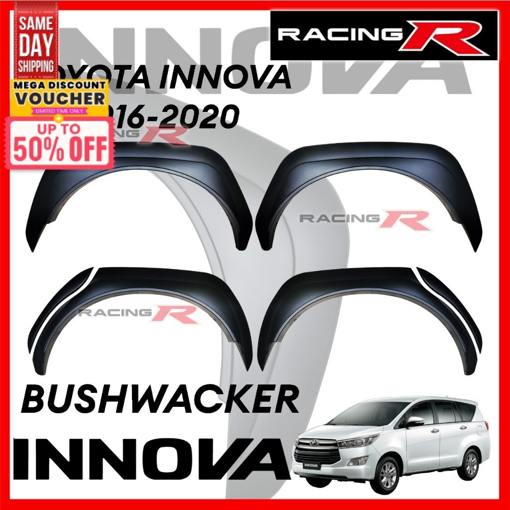 Toyota Innova 2016 to 2020 OEM BUSHWACKER (Car Accessories) | Shopee ...