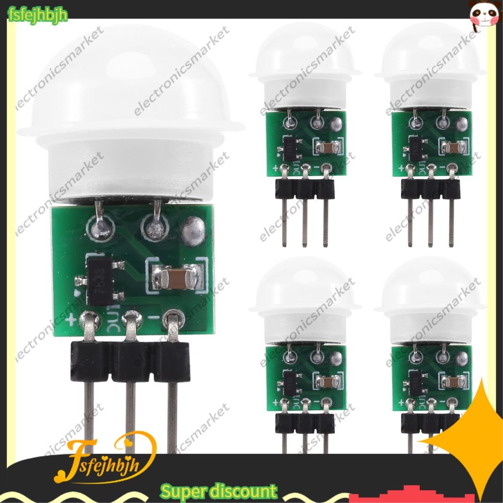 【fsfejhbjh】AM312 PIR Sensor,5 Pack PIR Motion Sensor Outdoor Mini ...