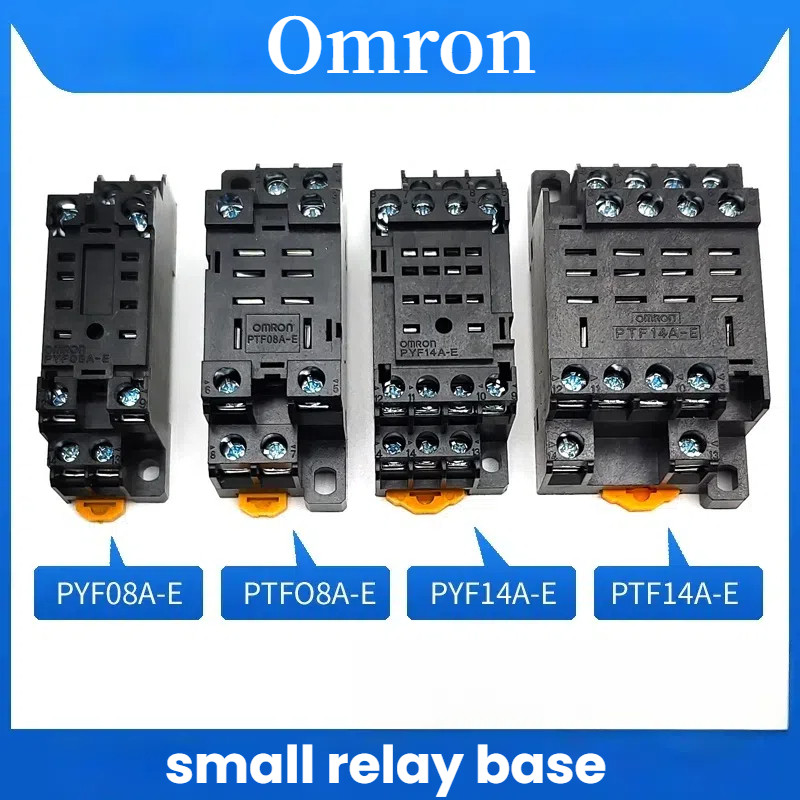 Omron miniature relay base PYF08A-E PTF08A-E PYF14A-E 11A-E 8 pin 14 pin | Shopee Philippines