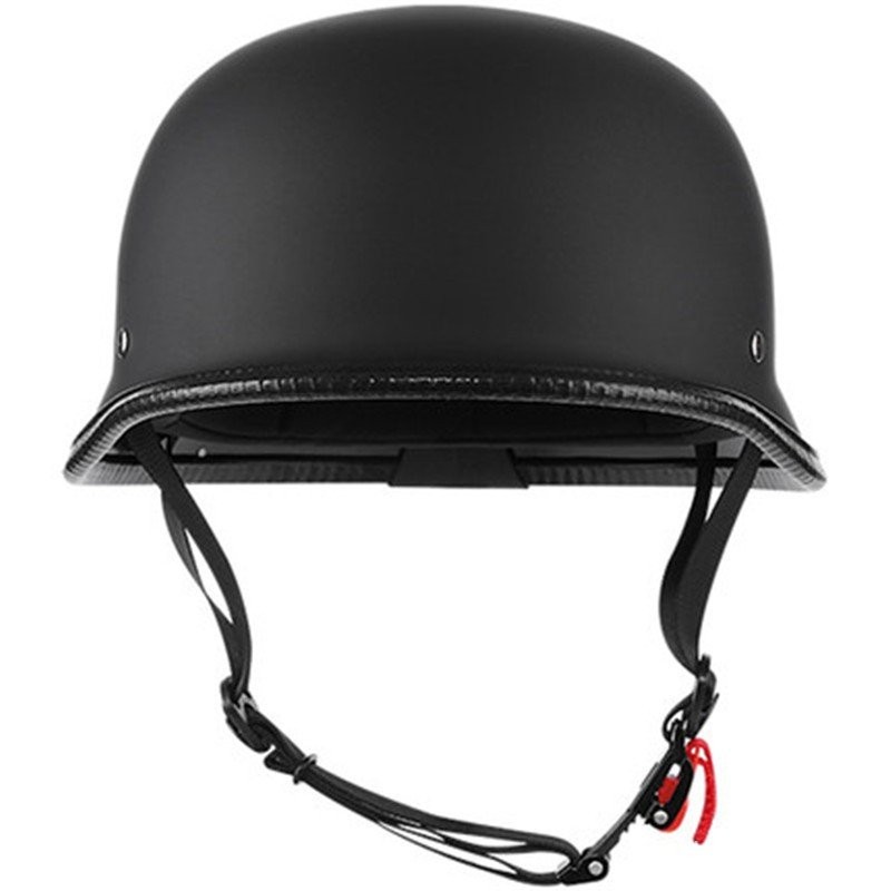 WWII Style German Vintage Motorcycle Helmet Retro Half Face Motorcycle ...