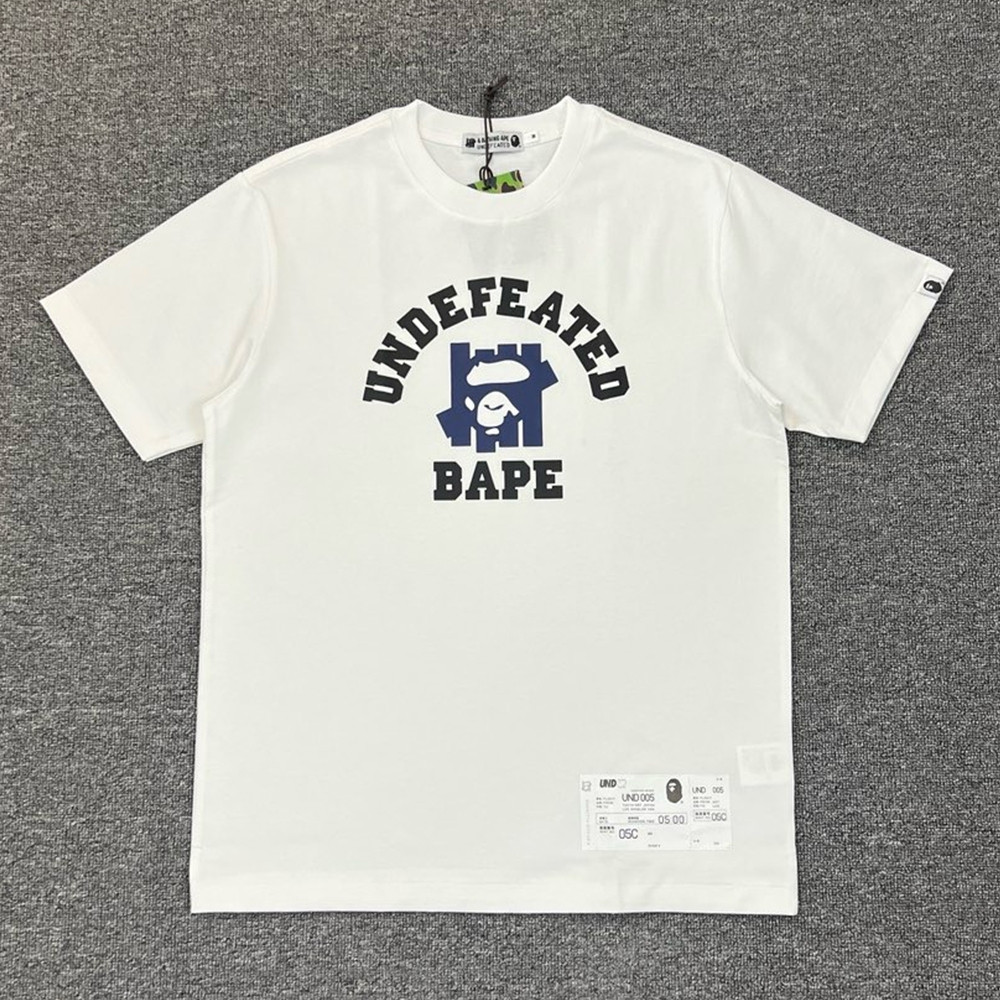 UNDEFEATED x BAPE NO.05 TEE | Shopee Philippines