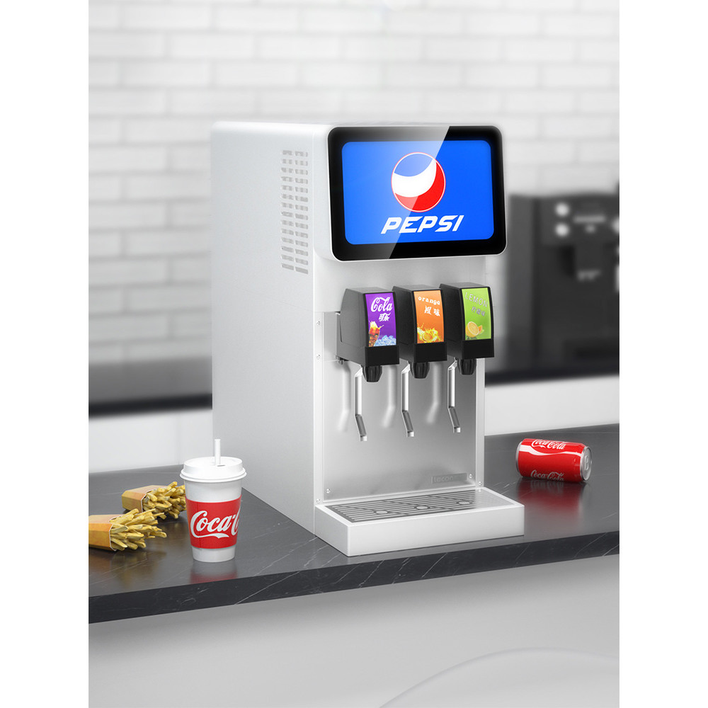 lecon/Lecon Coke Machine Commercial Small Juice Cold Drink Machine Self ...