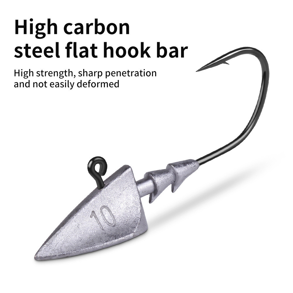 10PCS/Lot 3.5g 5g 7g 10g Triangle Head jig Hooks for soft worm fishing ... 10PCS/Lot 3.5g 5g 7g 10g Triangle Head jig Hooks for soft worm fishing ...