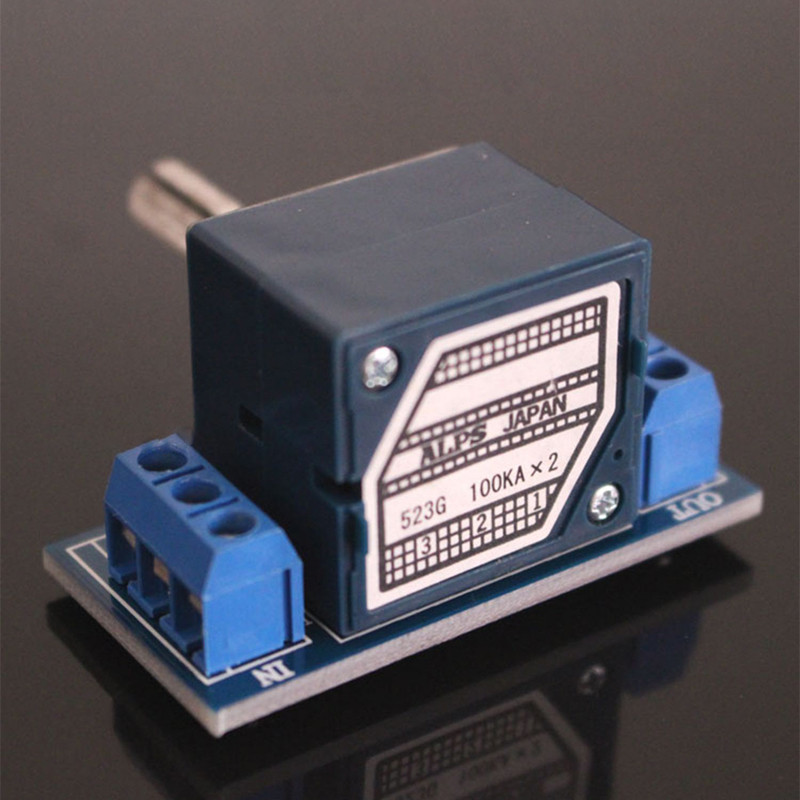 Japanese Original ALPS RK27 Blue Shell Double HiFi Audio Volume Control ...