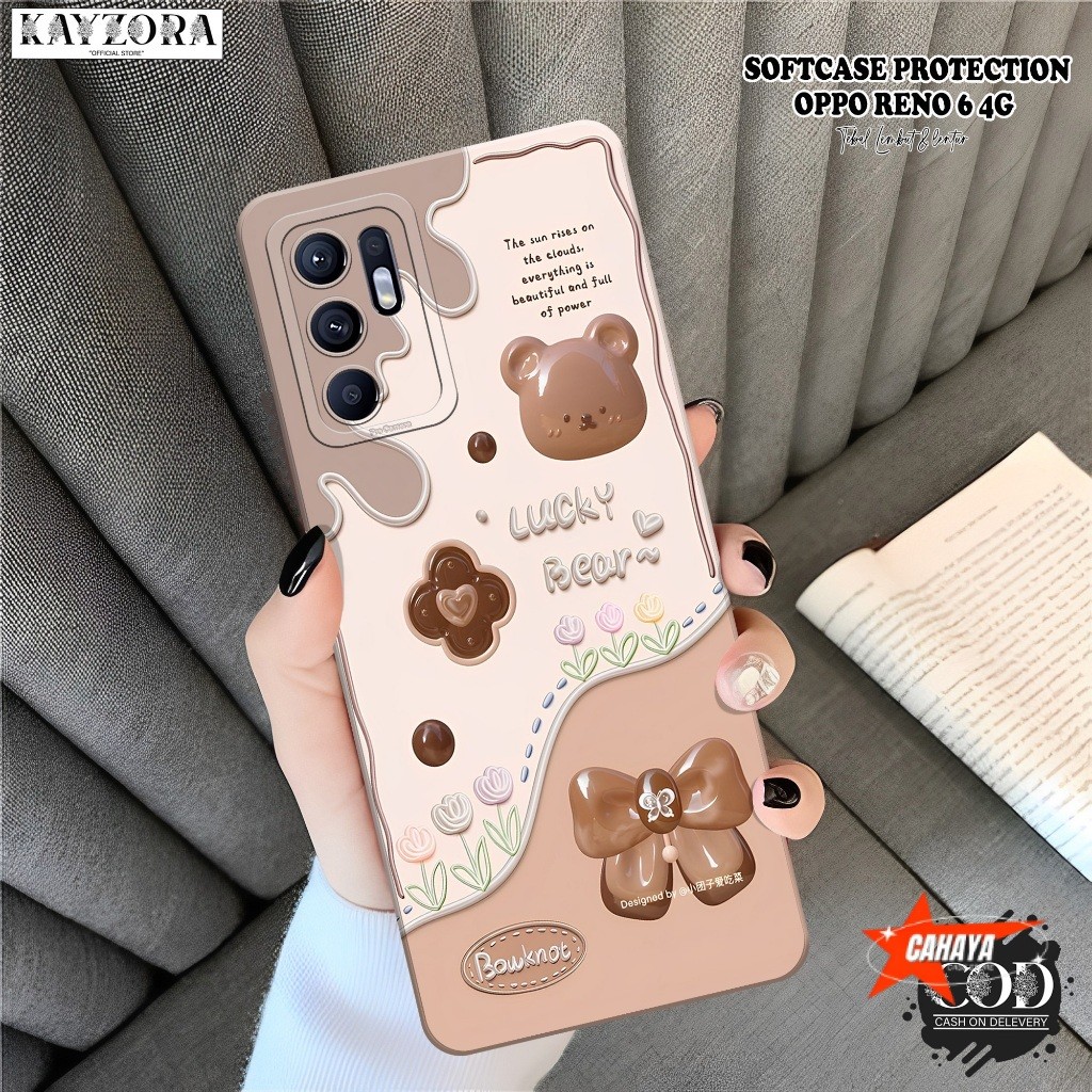 Cc1 Softcase Hp OPPO RENO 6 4G Latest KAZORA Fashion Case Cartoon Case ...