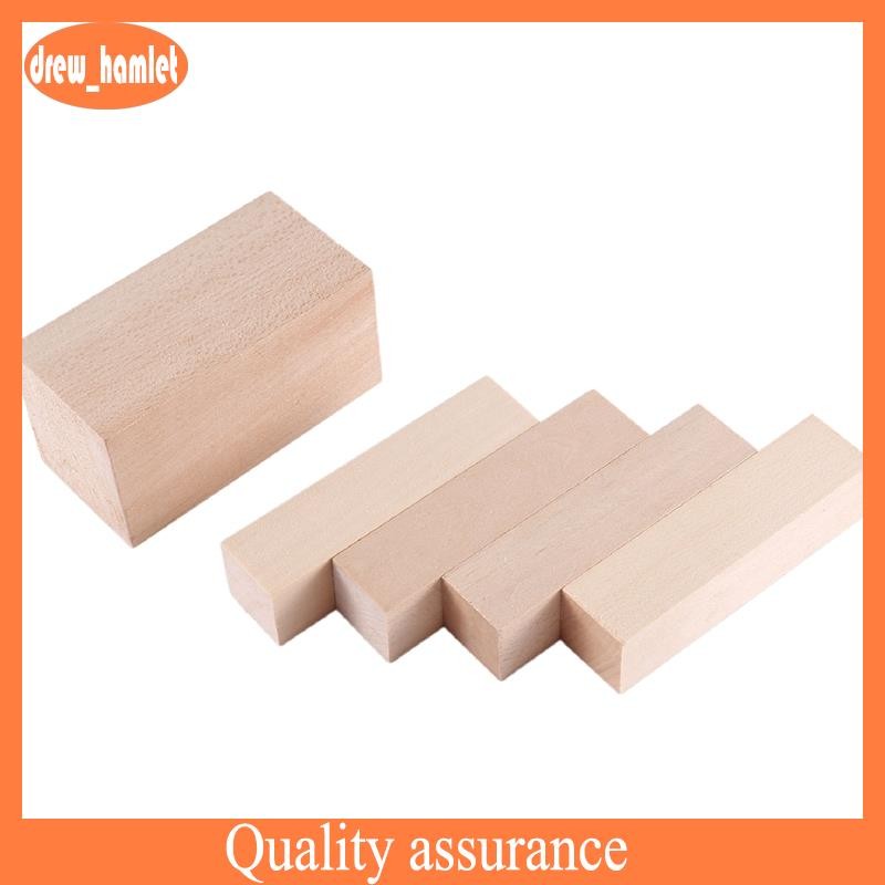 5 Pcs Carving Wood Blocks Whittling Wood Blocks Basswood Carving Blocks ...