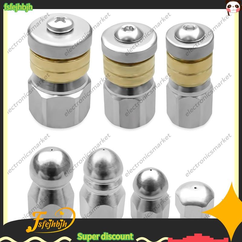 【fsfejhbjh】Jetter Heads Kit, Sewer Jetter Kit for Pressure Washer ...