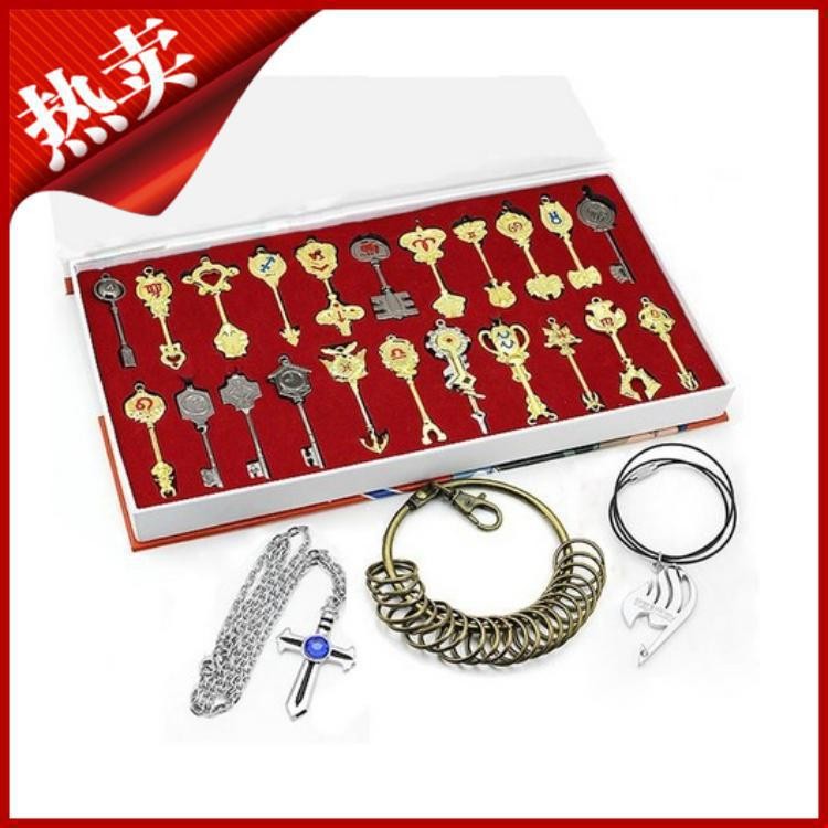 Fairy Tail Key Fairy Tail Lucy Star Spirit Key Set 22Various Anime ...