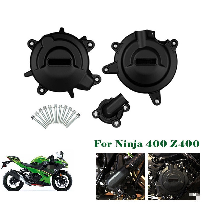 REYGEAKT Engine Cover For Kawasaki Ninja 400 Z400 Ninja400 Fireproof ...