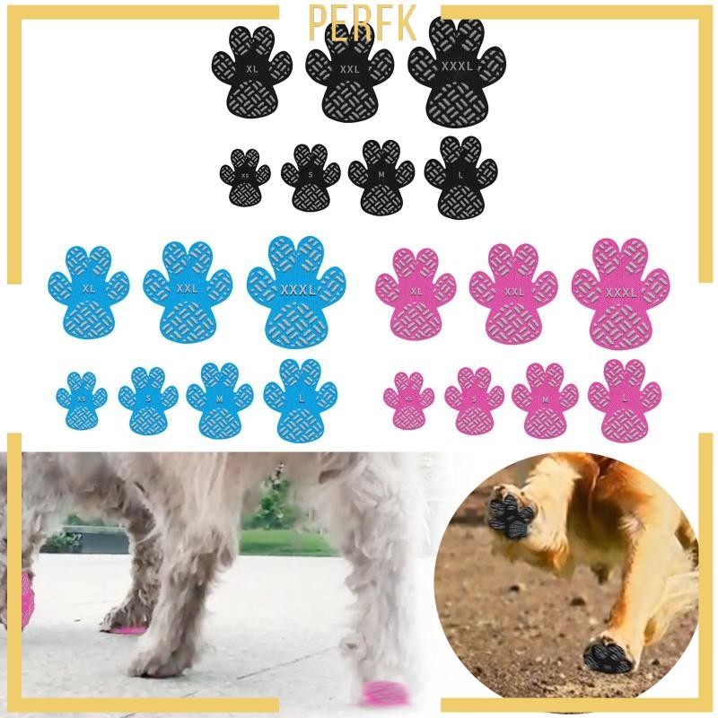 [Perfk] 4 Pieces Dog Paw Pads Dog Anti Slip Feet Stickers Older Dogs ...