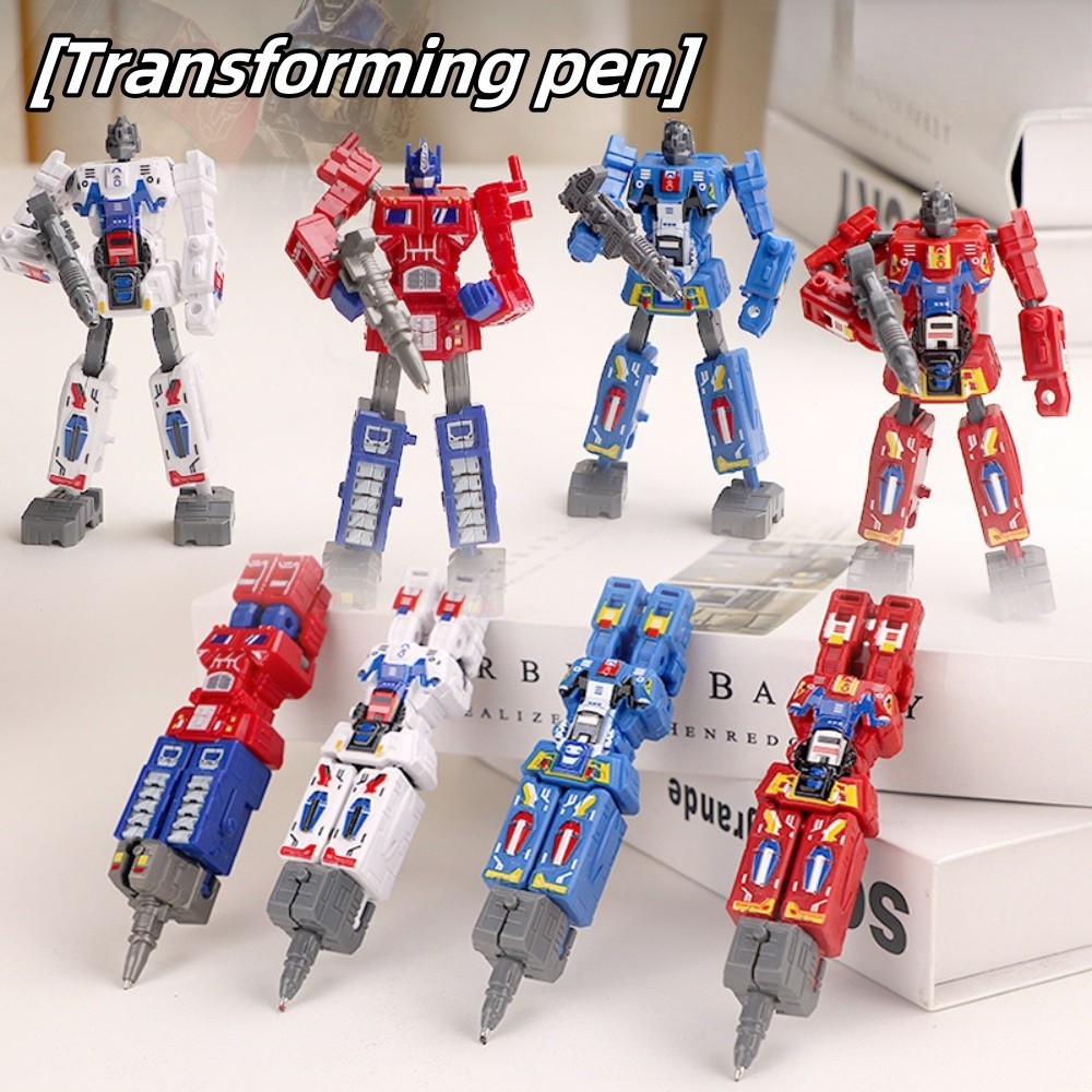 Creative Transforming Toy Pen Mobile Robot Model Pen Optimus Mecha ...