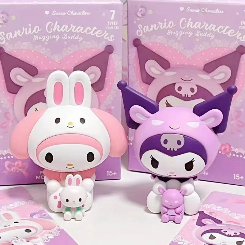 Sanrio blind box set embrace series room decor table ornaments ...