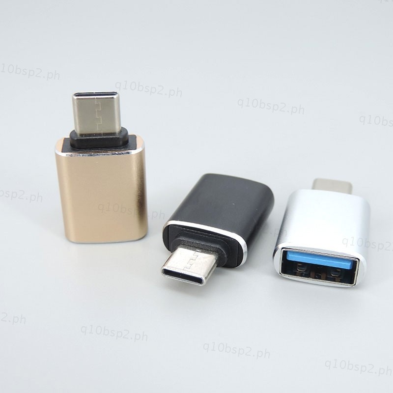 Aluminum USB Type C Adapter Male To USB 3.0 Female OTG Cable Converter ...