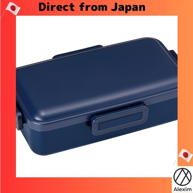 [Direct from Japan]Skater antibacterial, softly fluffy lunch box 830ml large capacity L navy ...