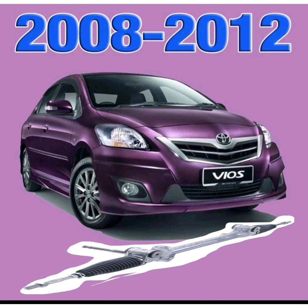 Toyota Vios Steering Rack and Pinion Assembly 2008-2013 (Batman) 45510 ...