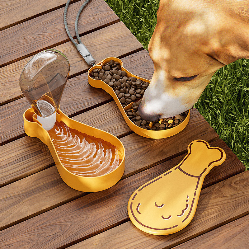Portable Pet Water Cup-Dog Outdoor Water Feeder Dog Walking Portable ...