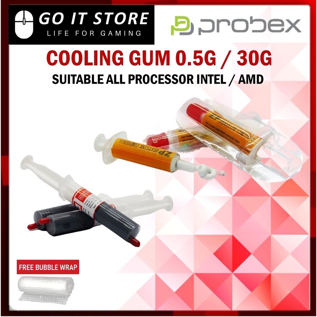 PROBEX Heatsink Cooling Gel Thermal Paste Cooling Cooler CPU Processor ...