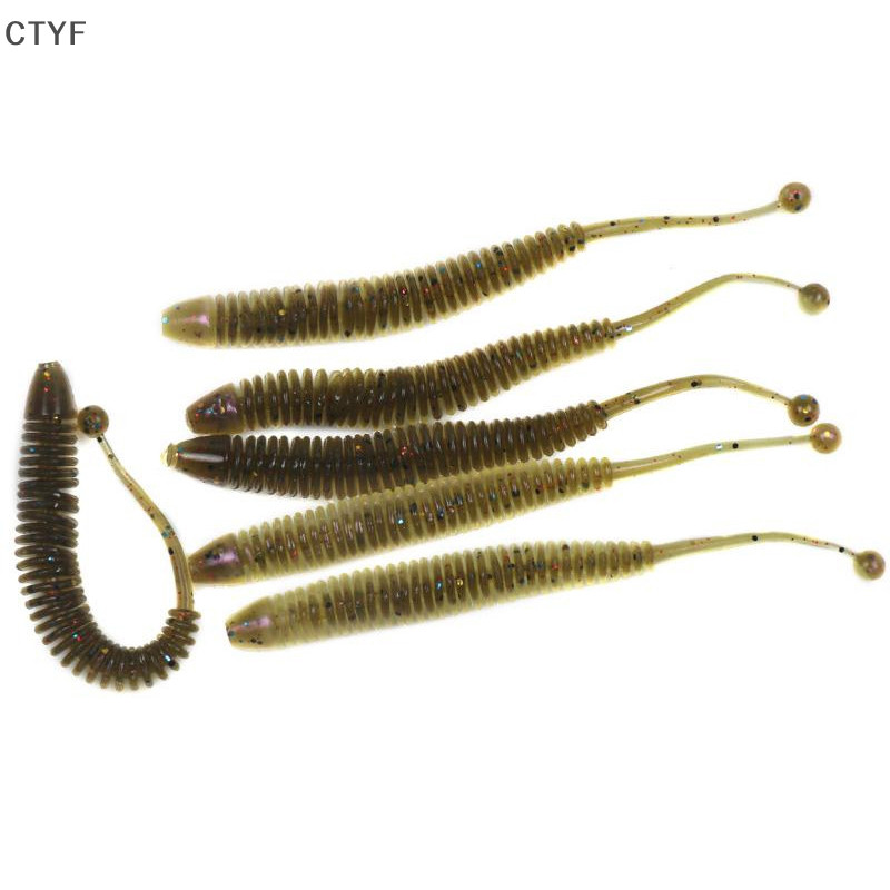 CTYF Squirrel Tail Soft Insect 8Cm Road Sub Bait Soft Bait 6 Bagged ...