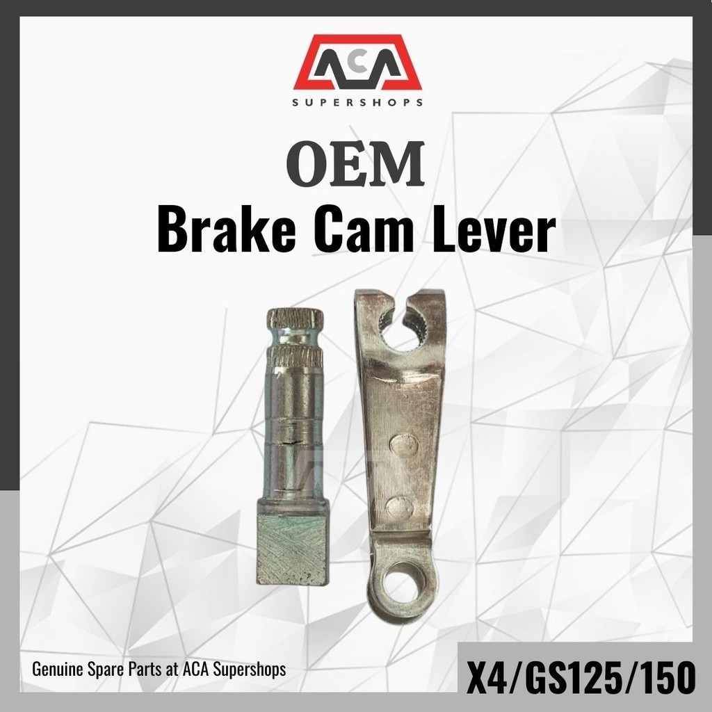 Brake Cam and Brake Cam Lever for X4/GS125/150 | Shopee Philippines