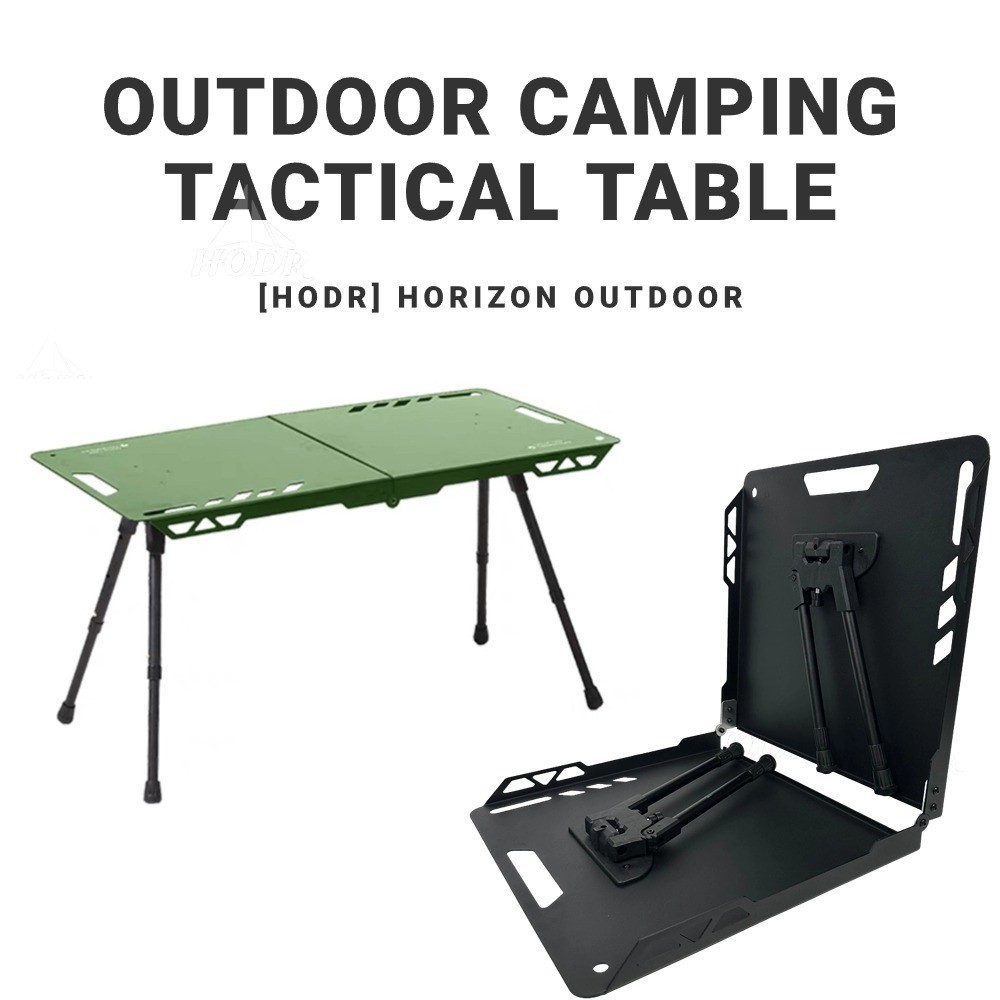 【HODR】Outdoor Tactical Talbe Aluminum Folding Table 2.9kg 80*40cm ...