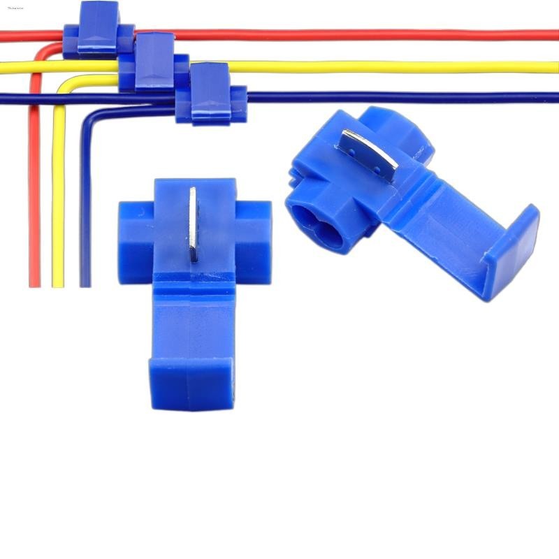 Blue quick split line break-free terminal terminal wiring splitter clip ...