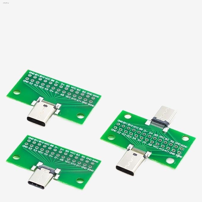 TYPE-C male and female head test board double-sided positive and ...