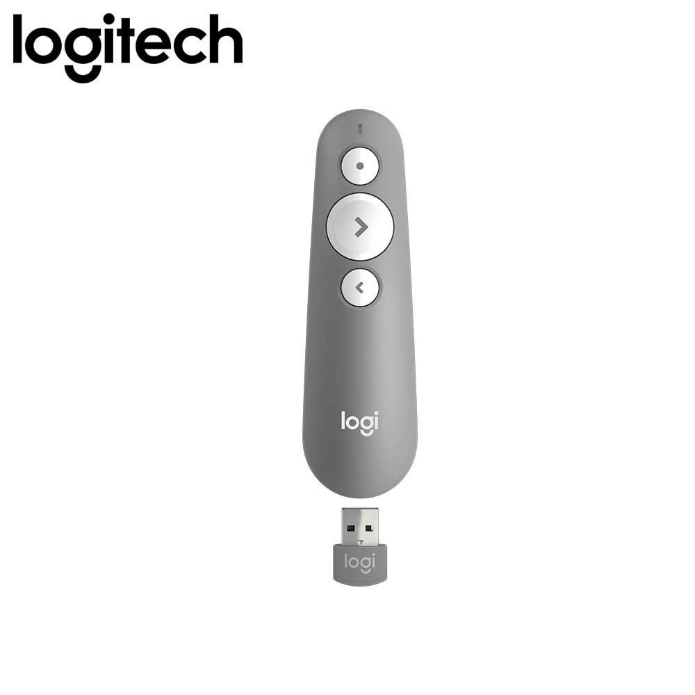 Logitech R500S Wireless Laser Presentation Remote With Red Pointer ...
