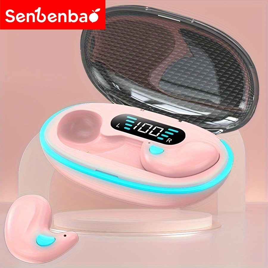 X55 TWS SENBENBAO TSleeping Earbuds Wireless Mini Headphones For Work ...