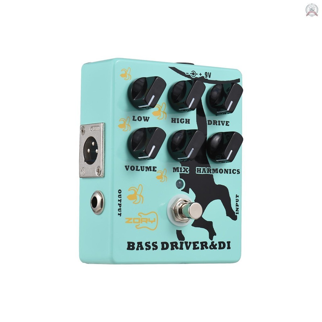 [JOY] Driver and DI Box Bass Effector Pedal for Electric Bass Guitar ...