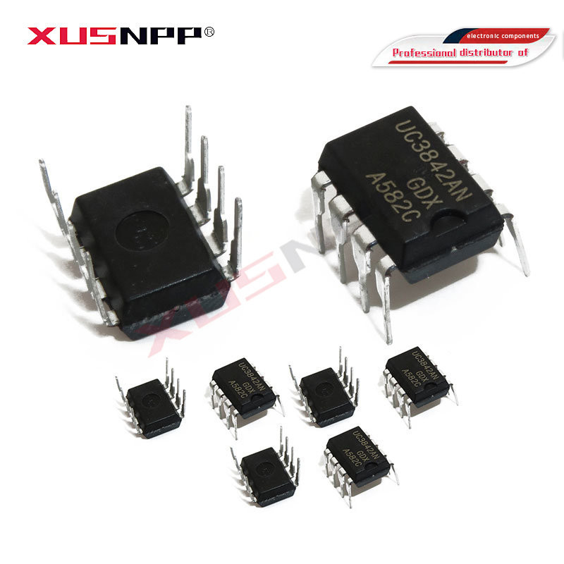 10PCS UC3843AN UC3843A DIP UC3843 DIP-8 UC3843BN UC3842AN UC3844AN UC3845AN UC3842BN UC3844BN ...