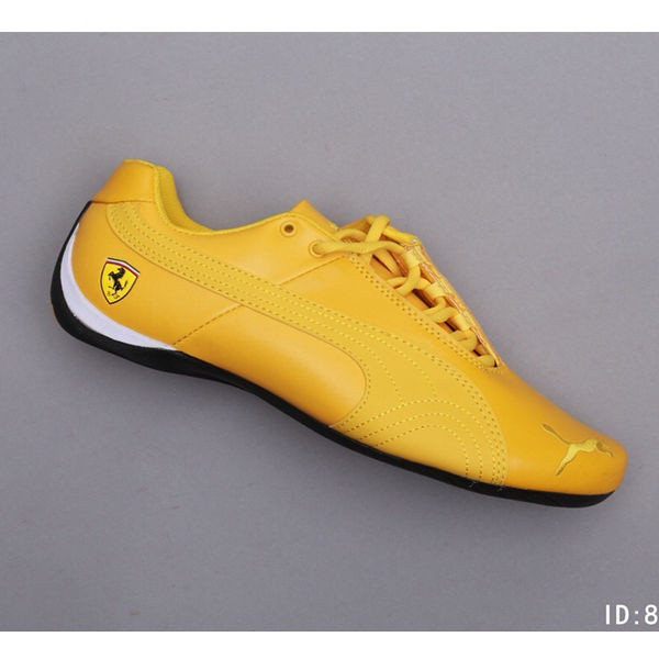 New Style Ferrari Genuine Leather Men's Shoes Spring Autumn High-End ...