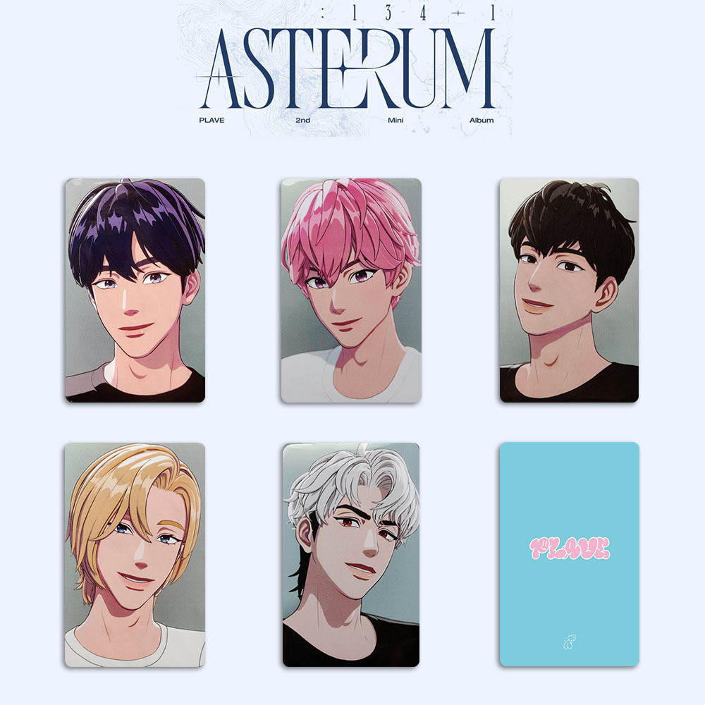 1-5pcs/set PLAVE Photocards Asterum Album 134-1 Lomo Cards YEJUN NOAH ...