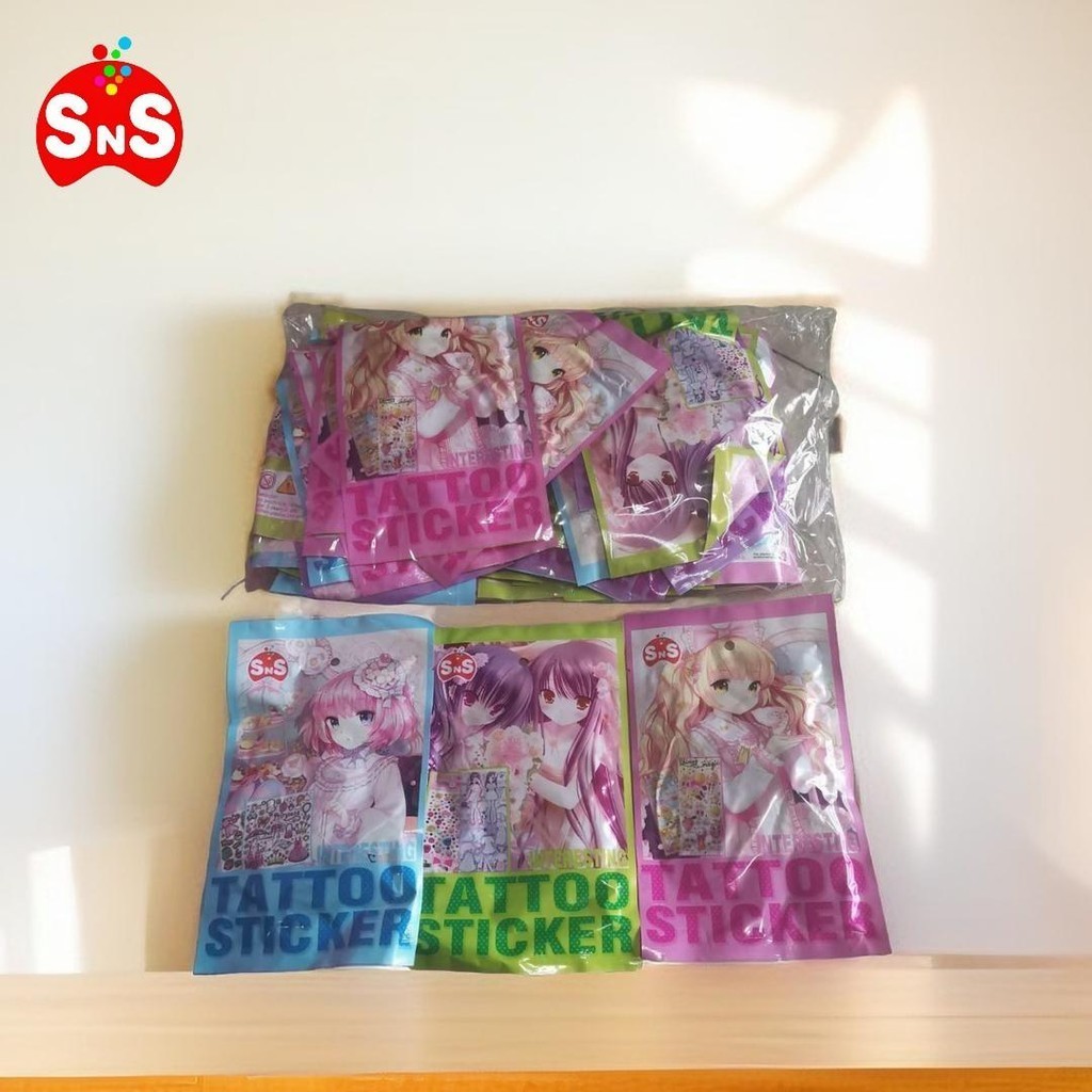 SnS Interesting Tattoo Sticker Assorted Design 30Pcs | Shopee Philippines