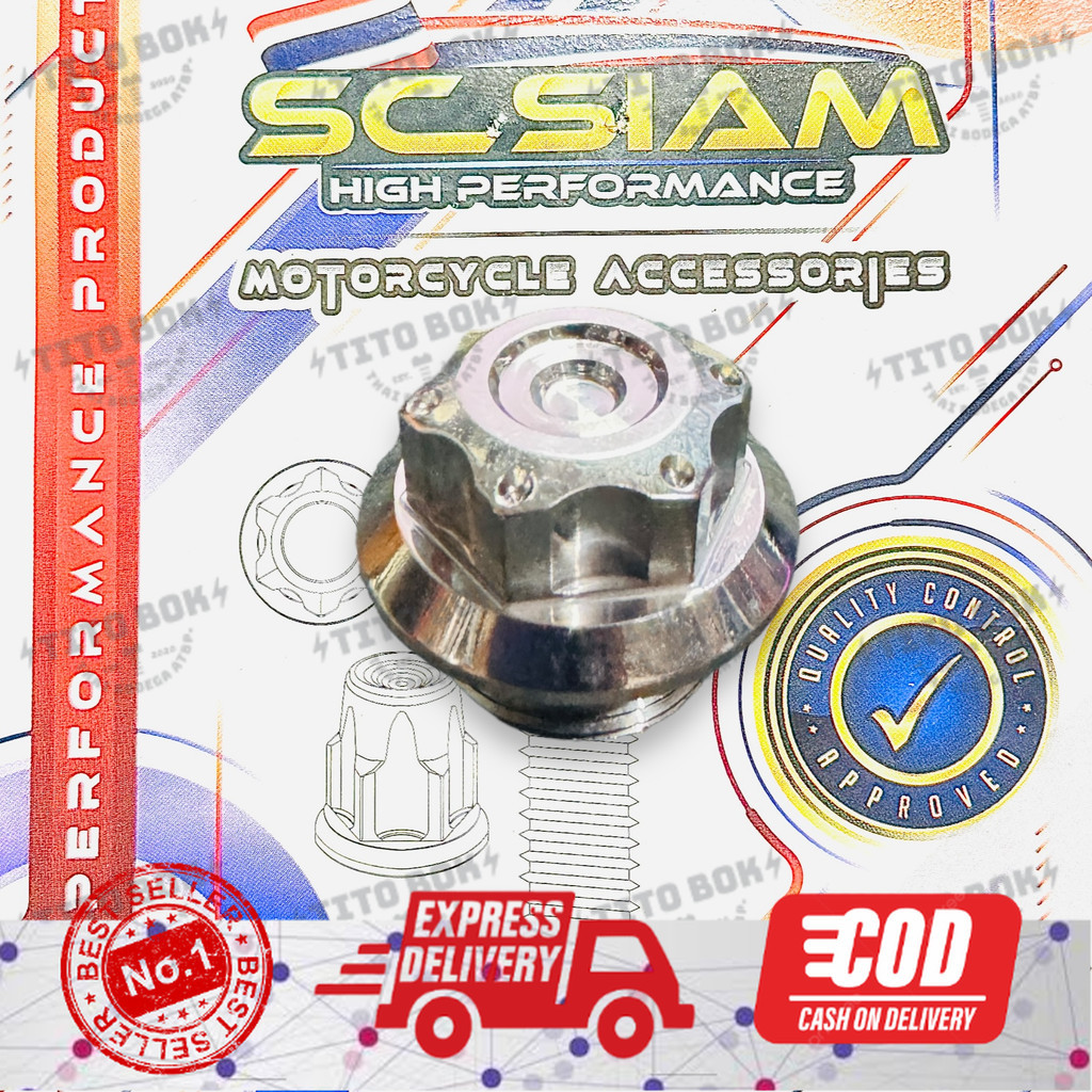 CNC ENGINE BOLT RAIDER150 CARB/Fi, SKYDRIVE, SKYDRIVE SPORTYS, XMAX ...