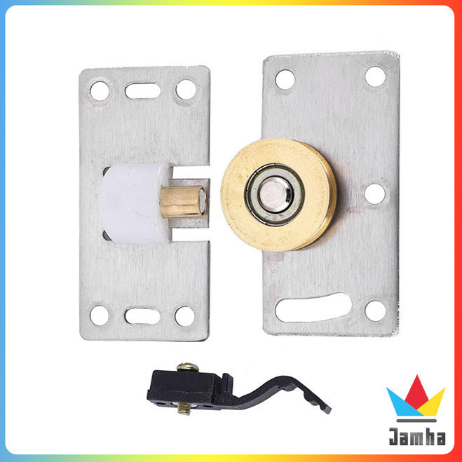 Jamha Sliding Door Rollers Wardrobe Nylon Pulley Hanging Wheel Cabinet ...