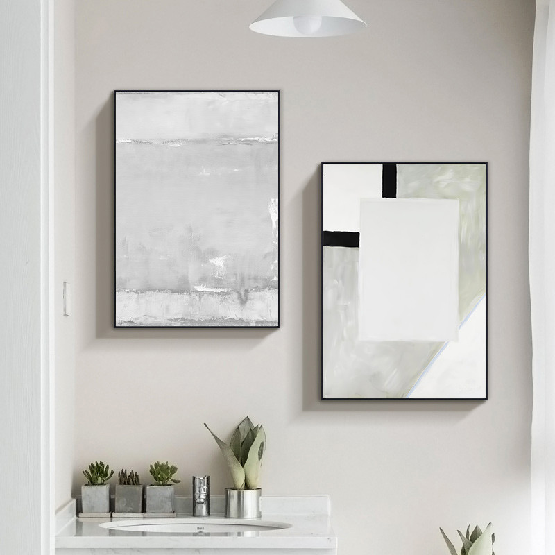 High end Wooden frame Painting Frame Wall Decor Abstract Modern Nordic ...