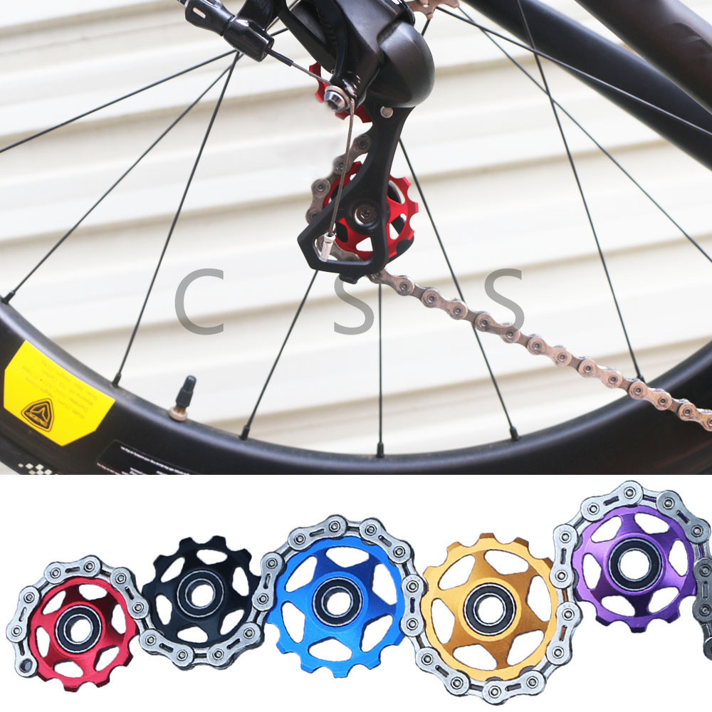 11T 13T Rear Derailleur Jockey Wheel Steel Bearing Pulley CNC Road Bike Guide Roller | Shopee ...