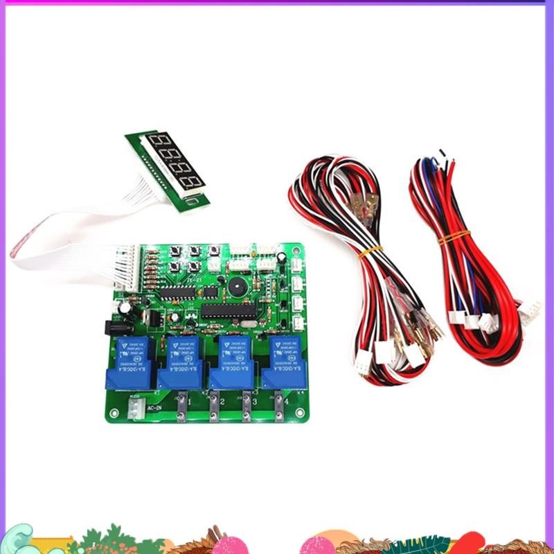 21 4 Digits Coin Operated Timer Board For 1 4 Devices Pcb Time Control