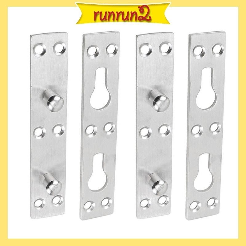 RUN Furniture Bed Hinge Connector Brackets Invisible Bed Hanging Buckle ...