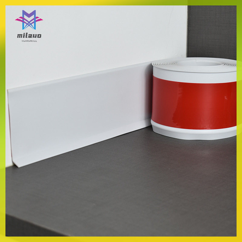 Stickers Baseboard Pvc Skirting Covers Edge Trim Adhesive Wall Molding ...
