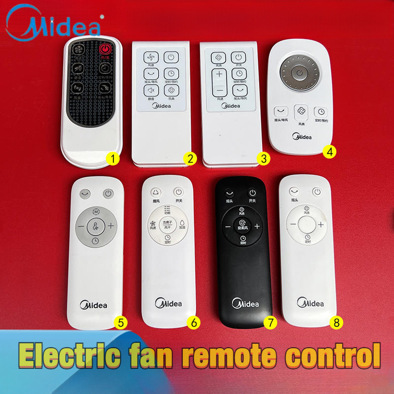 Original Midea Electric Fan Remote Control Tower Fan Floor Fan Rotary ...