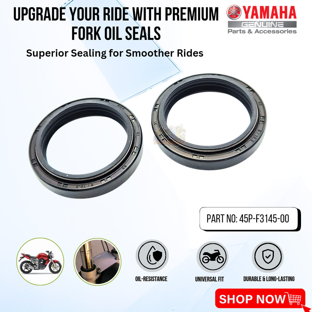 Front Fork Oil Seal Kit for Yamaha FZ16 – Prevents Leaks & Improves ...